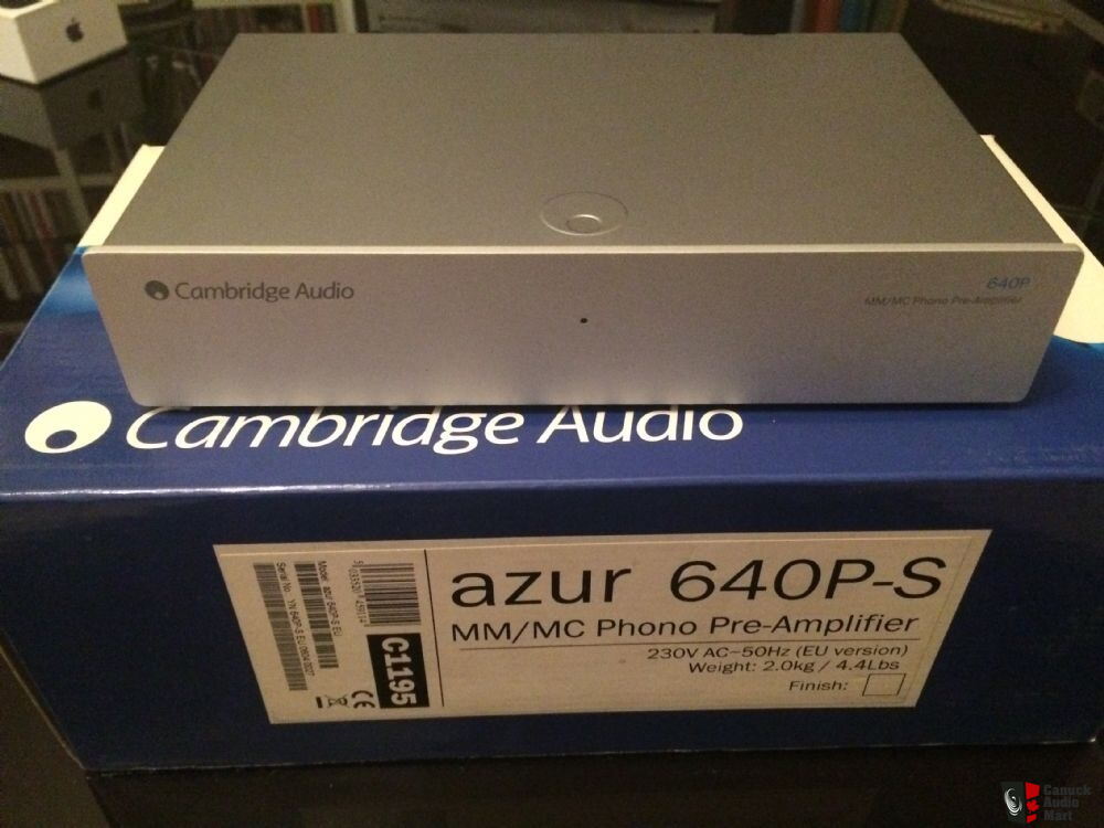 Cambridge Audio AZUR 640P-S Phono Preamp MM/MC Photo #4030887 - Canuck ...