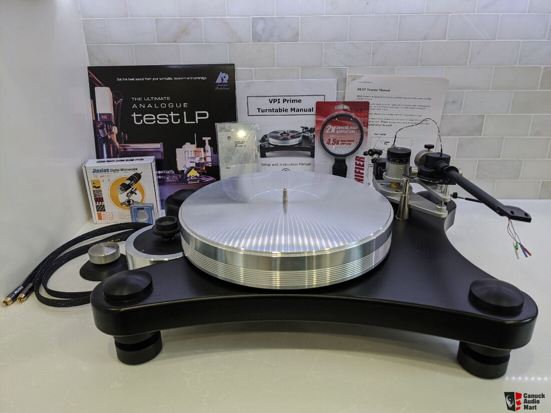VPI Prime w/ Nordost Wiring + Extras (Morrow Cables, Little Fwend, Mint ...