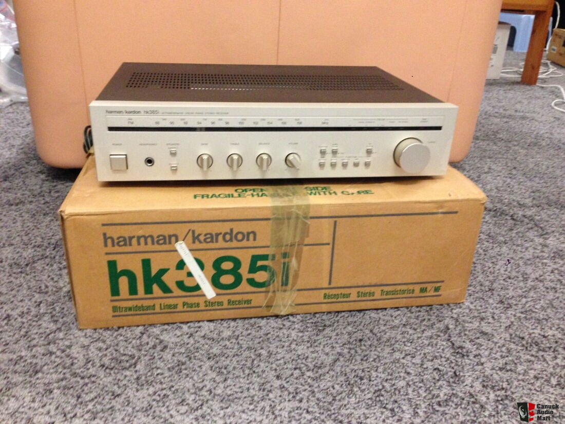Classic Harman Kardon HK385i Ultrawideband Linear Phase Receiver Photo ...