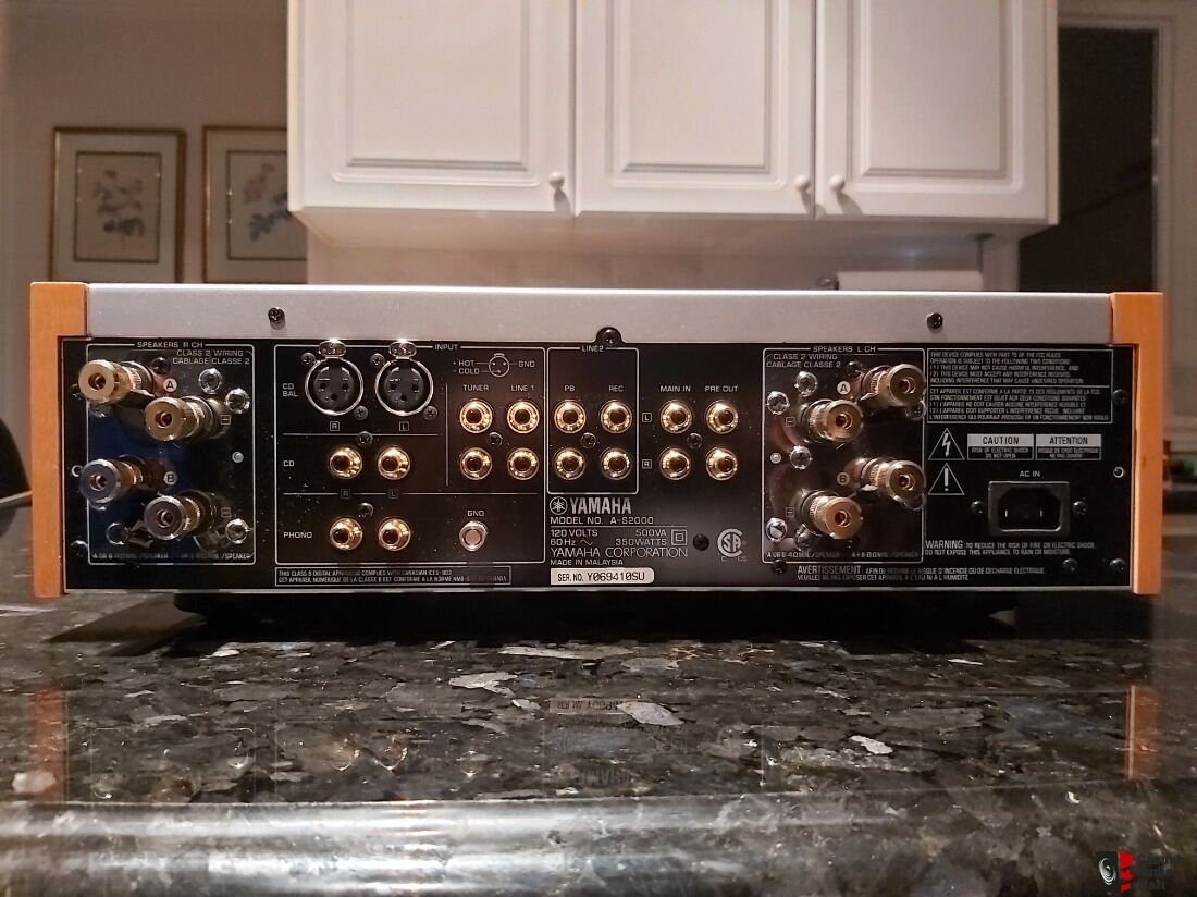 Yamaha A-S2000 In Silver - "Like New Photo #4034303 - Canuck Audio Mart