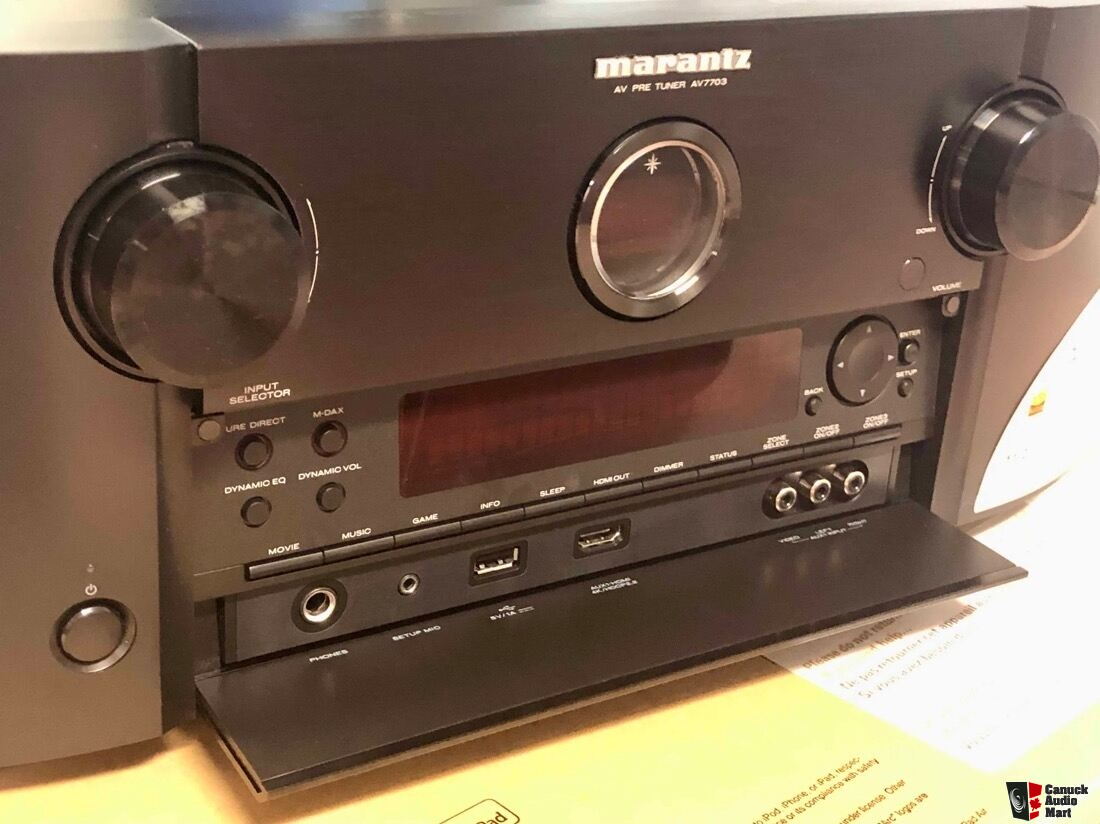 Marantz AV7703 11.2 Channel 4K HDR AV - Pre-Processor Photo #4036242 ...