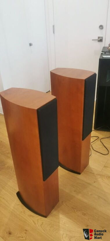Peachtree floorstanding speakers ERA Design 14 - 3 ways in Cherry Wood ...