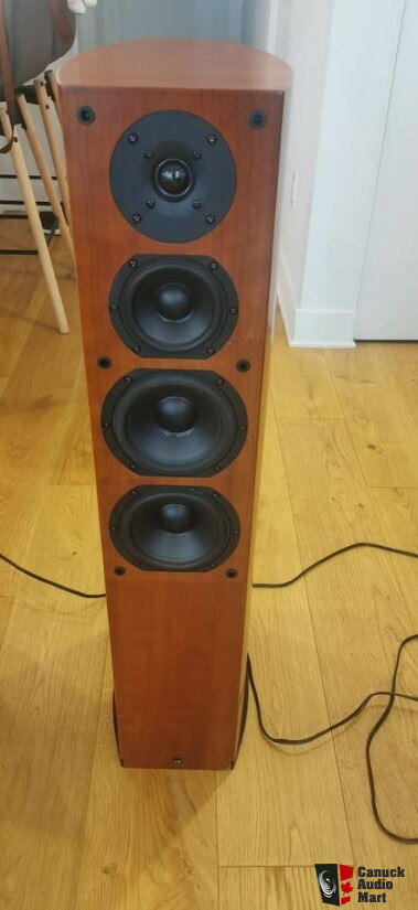 Peachtree floorstanding speakers ERA Design 14 - 3 ways in Cherry Wood ...