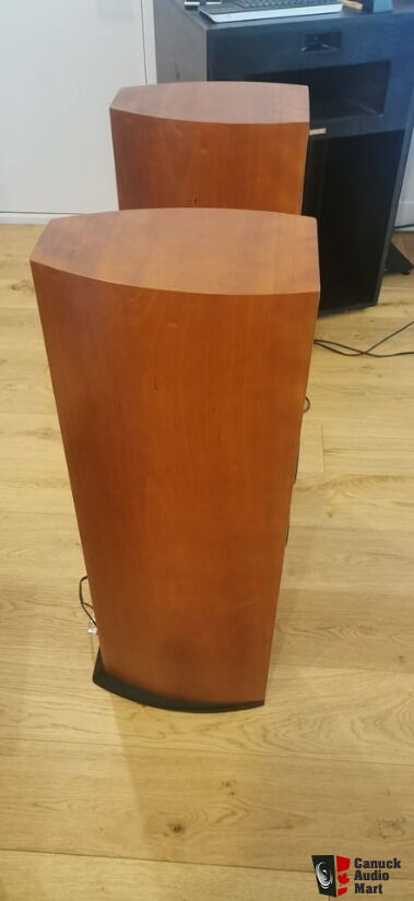 Peachtree floorstanding speakers ERA Design 14 - 3 ways in Cherry Wood ...