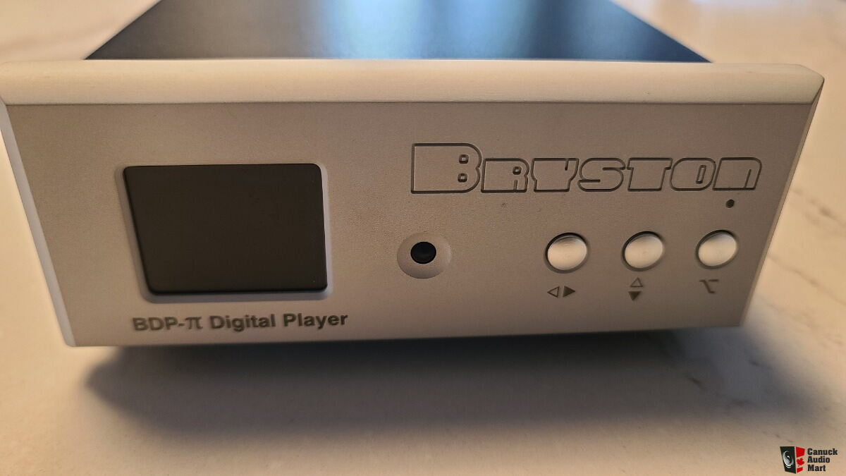 Bryston BDP-PI Digital Player silver faceplate Photo #4037964 - Canuck ...