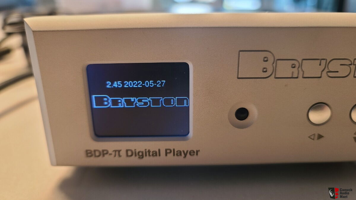 Bryston BDP-PI Digital Player silver faceplate Photo #4037965 - Canuck ...