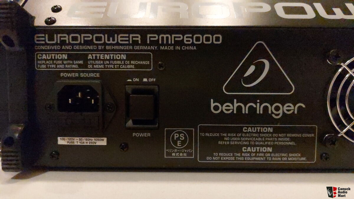 behringer Europower PMP6000 audio mixer console Photo #4038519 - US ...