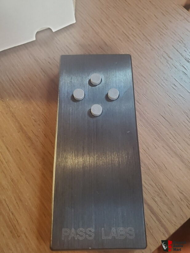 Pass labs x1 remote control Photo #4038628 - Canuck Audio Mart