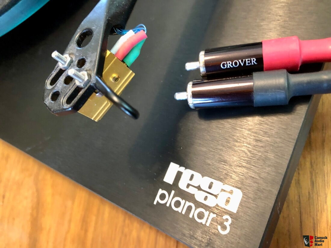 Rega Planar 3 turntable + RB300 tonearm + Ortofon MC20 Super moving ...