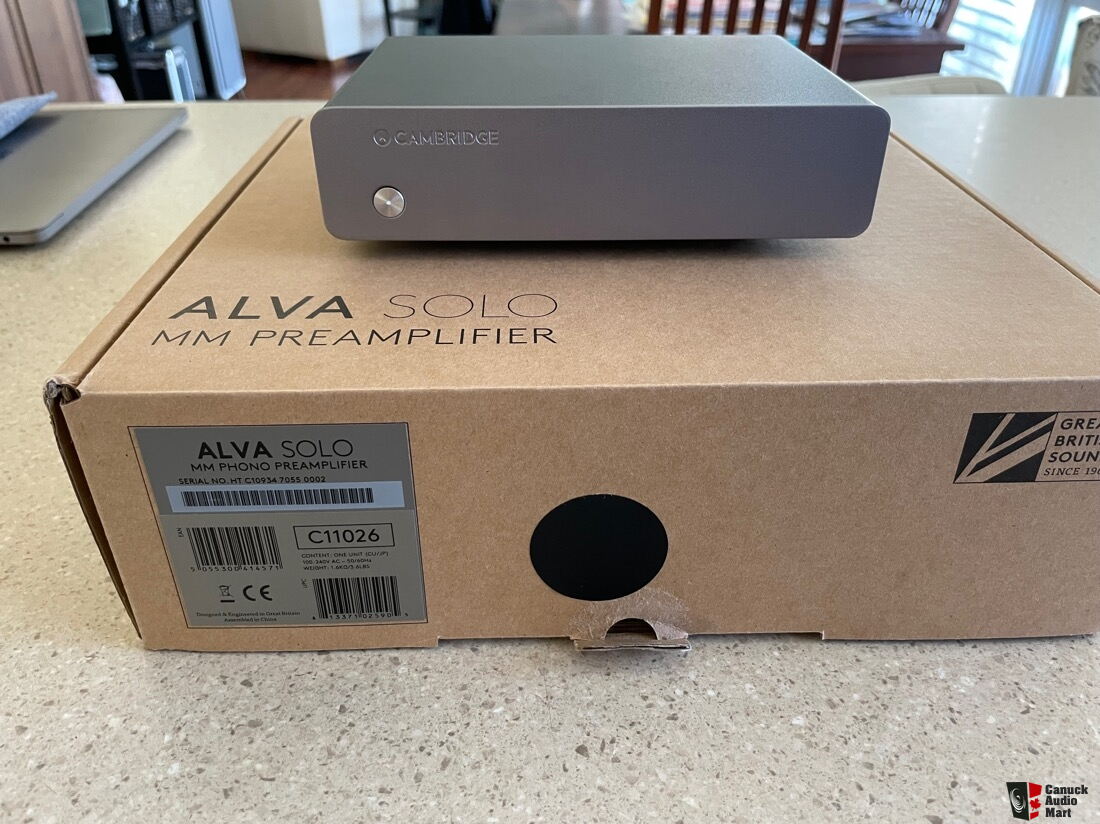 Cambridge Alva Solo MM Phono Preamp Photo #4039484 - US Audio Mart