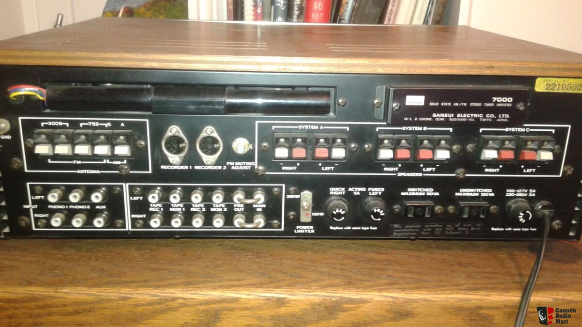 Sansui Receiver model 7000 , very rare item Photo #4042005 - Canuck ...