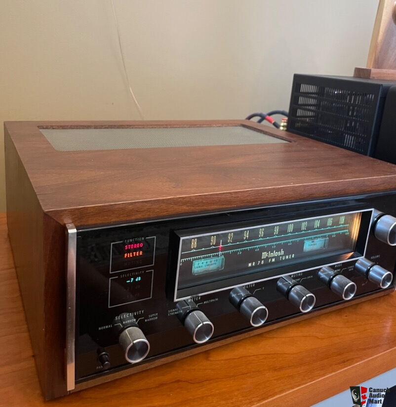 McIntosh MR 78 tuner For Sale - Canuck Audio Mart