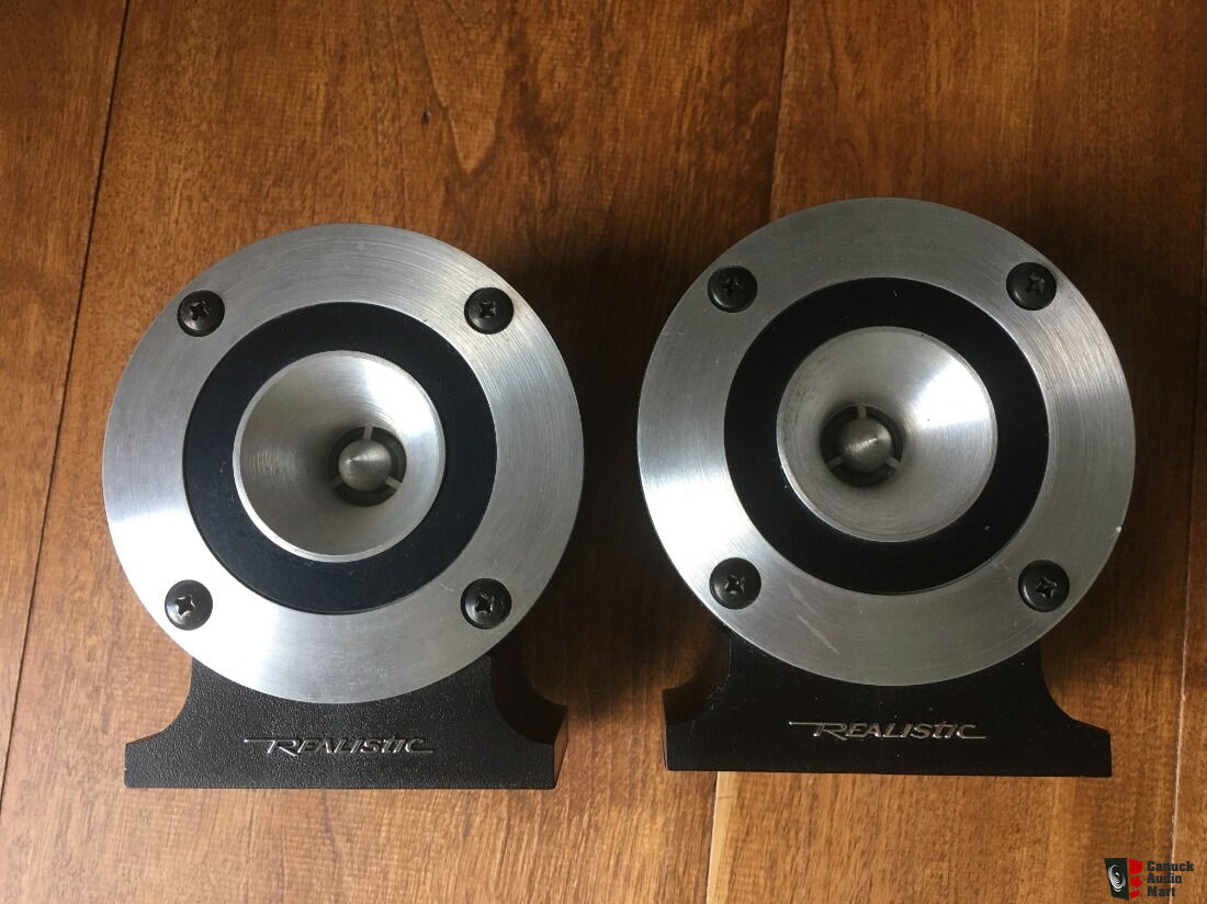 A Pair of Realistic Super Tweeter 40-1310A Photo #4044880 - Canuck ...