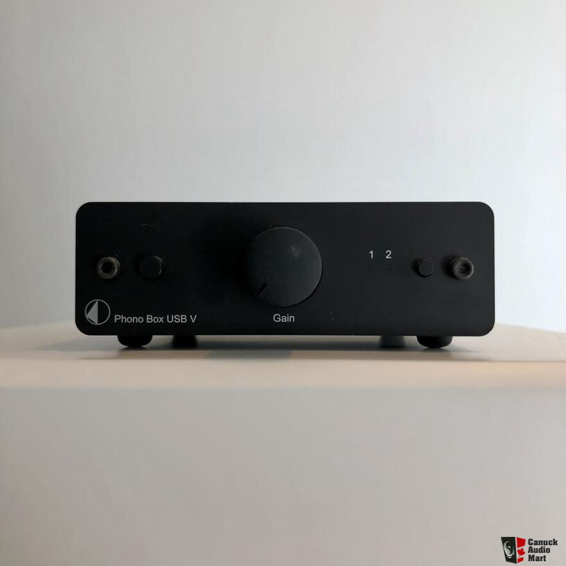 Pro-Ject Phono Box USB V Phono Amplifier - Mint Condition - $95 OBO ...