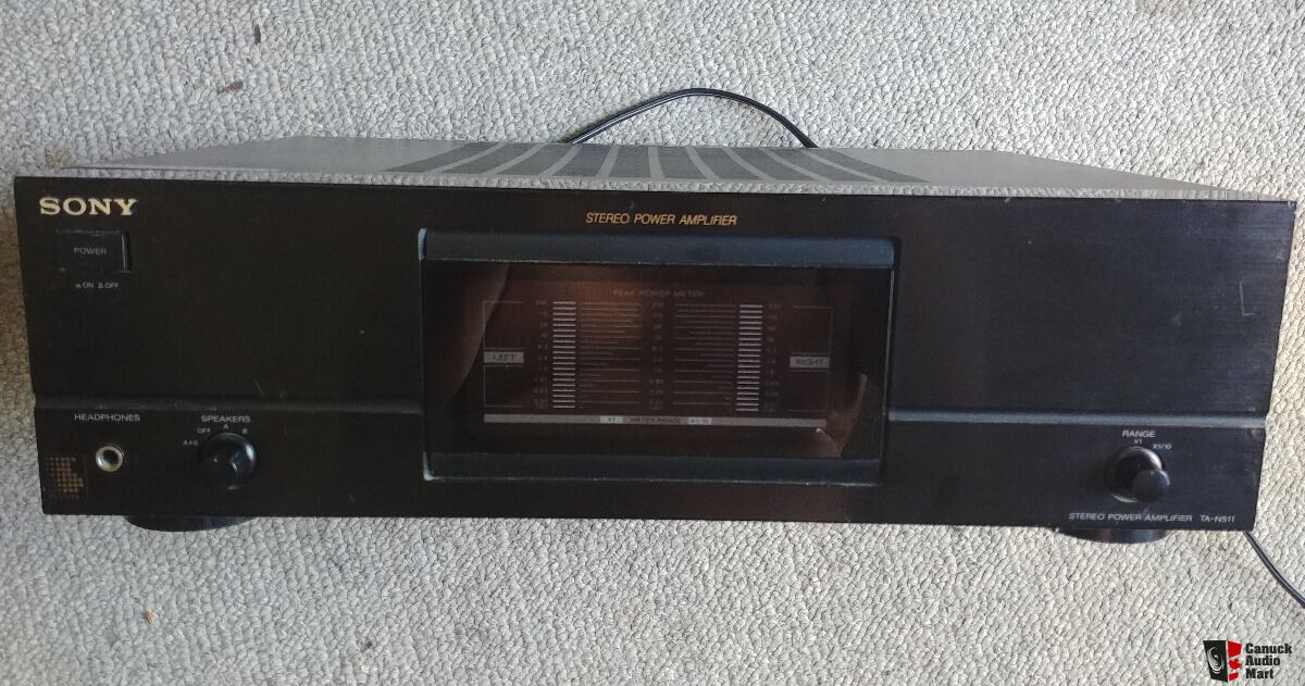 Classic SONY TA-N511 Power Amplifier Photo #4050414 - Aussie Audio Mart