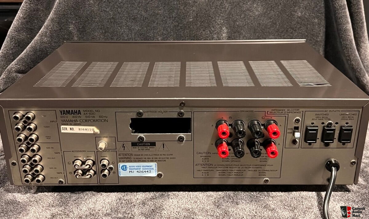 Yamaha AX-630 Stereo Integrated Amplifier * JAPAN Photo #4050486 - UK ...