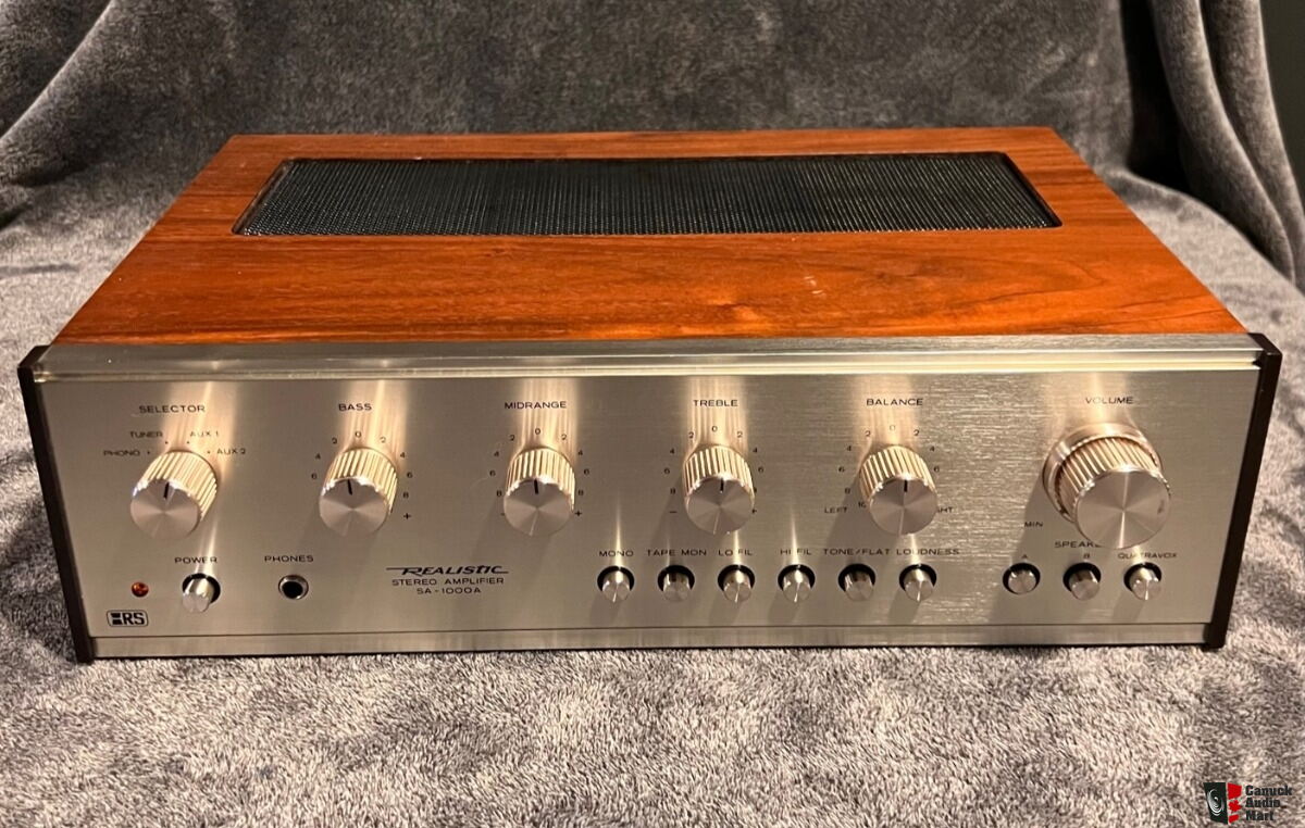 Realistic SA-1000A Integrated amplifier * JAPAN * Reduced Photo ...
