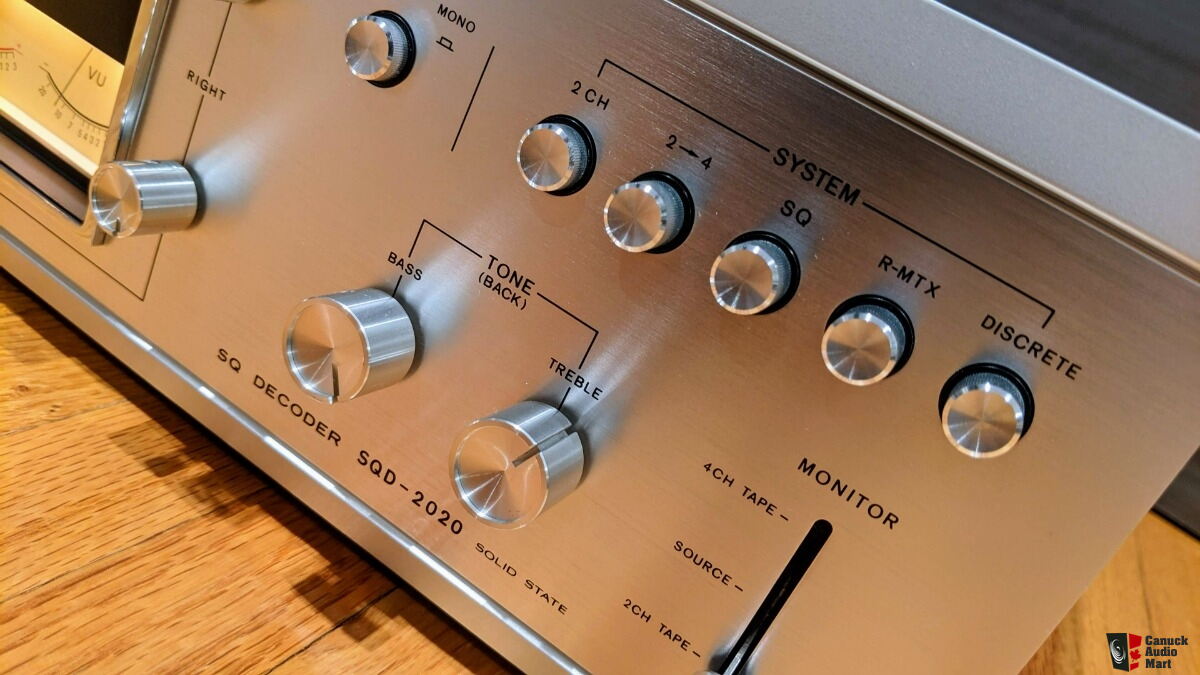 Sony SQD-2020 Quad Decoder / Preamp / Fully Serviced / Mint / Rare ...