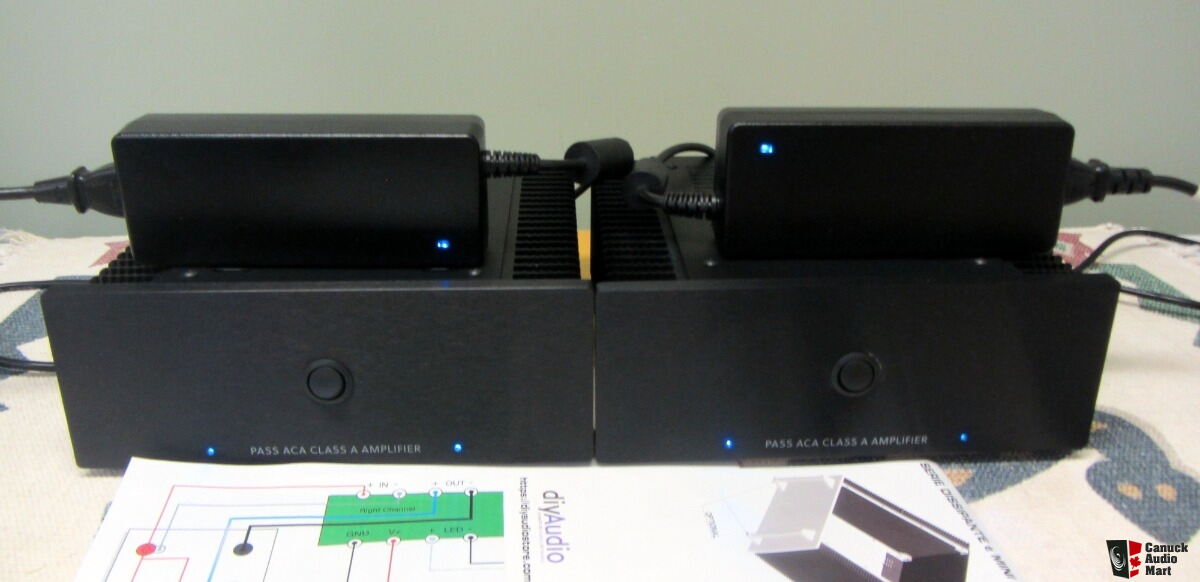 Dual Monoblock Pass Labs Class A ACA 1.8 amps Photo #4052380 - Canuck ...