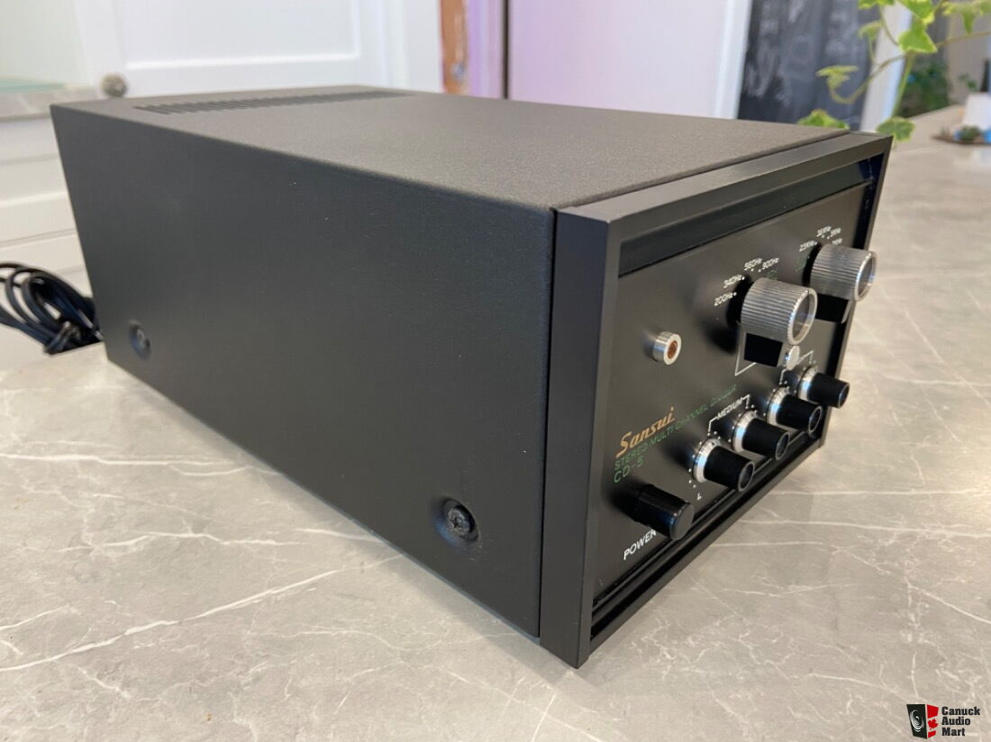 Sansui CD5 ELECTRONIC CROSSOVER perfect working,very nice,non smoking ...