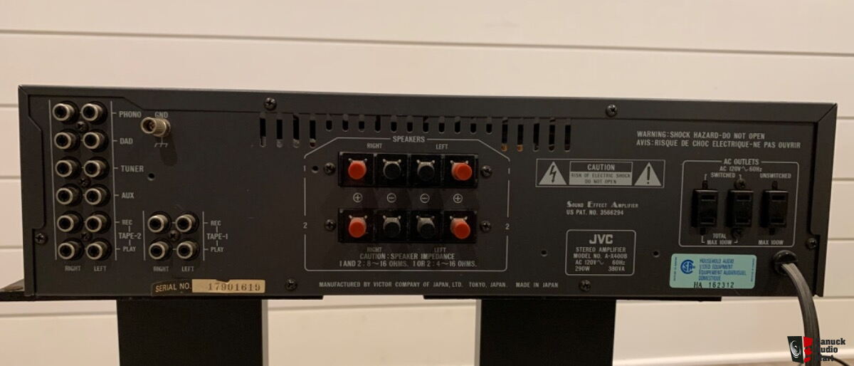 JVC A-X400B Super-A Integrated Amplifier Photo #4053251 - UK Audio Mart