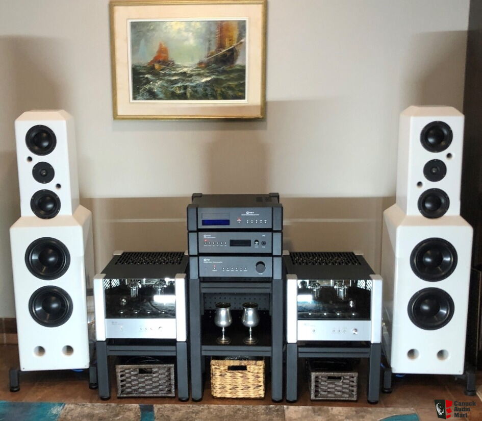 Doge System Amps, Components, Stands and Speakers (Yes will sell items ...