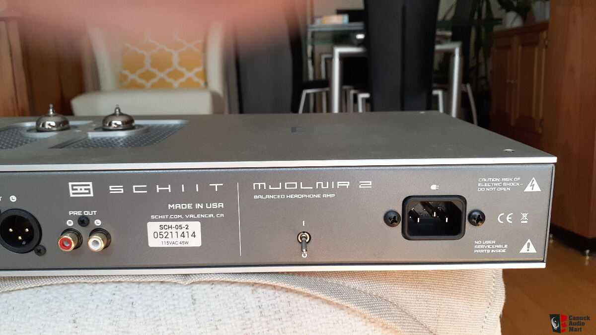 Schiit Mjolnir 2 *- Tube Balanced Preamp / Headphone Amp Photo #4055887 ...