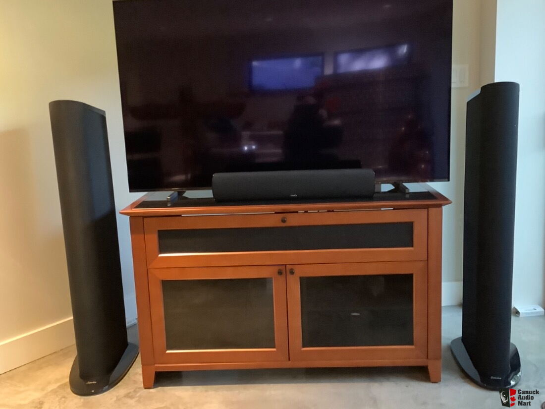 2)GoldenEar Triton 2 tower speakers with 1200 watt built in subwoofer ...