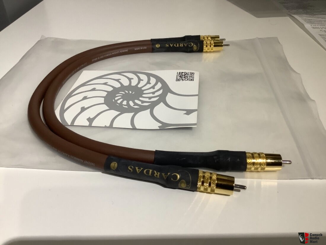 Cardas Golden Presence 0.5M RCA Dealer Ad - Canuck Audio Mart