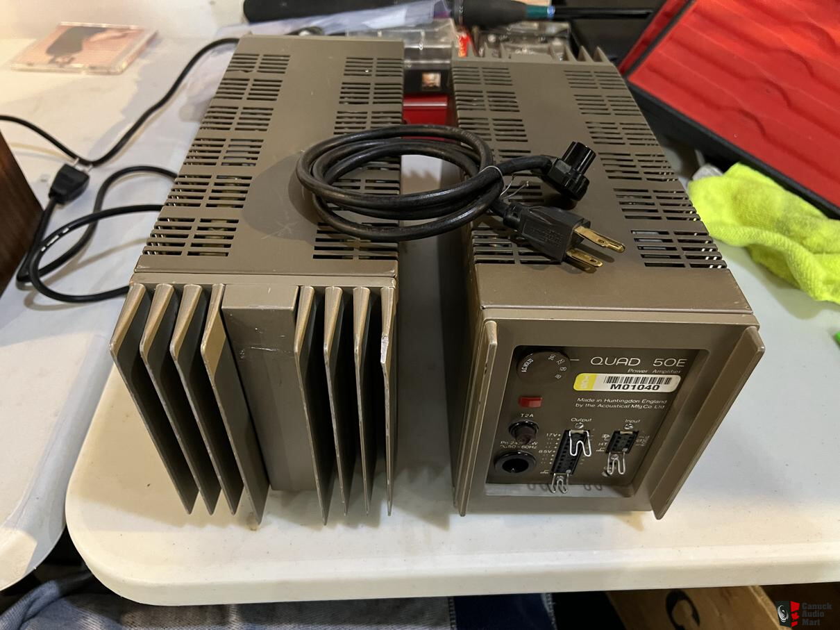 mono block quad 50e For Sale - UK Audio Mart