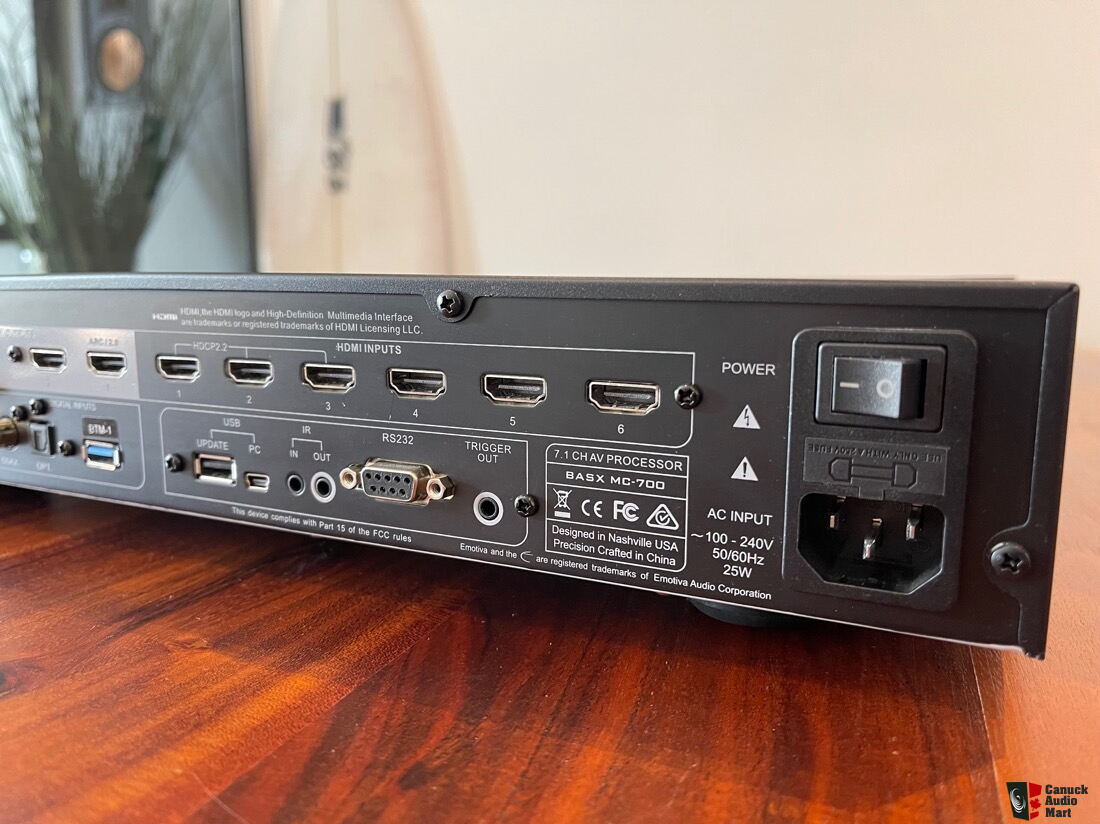 MC-700 7.1 Channel / 4k HDR / Surround Sound Processor Photo #4059878 ...