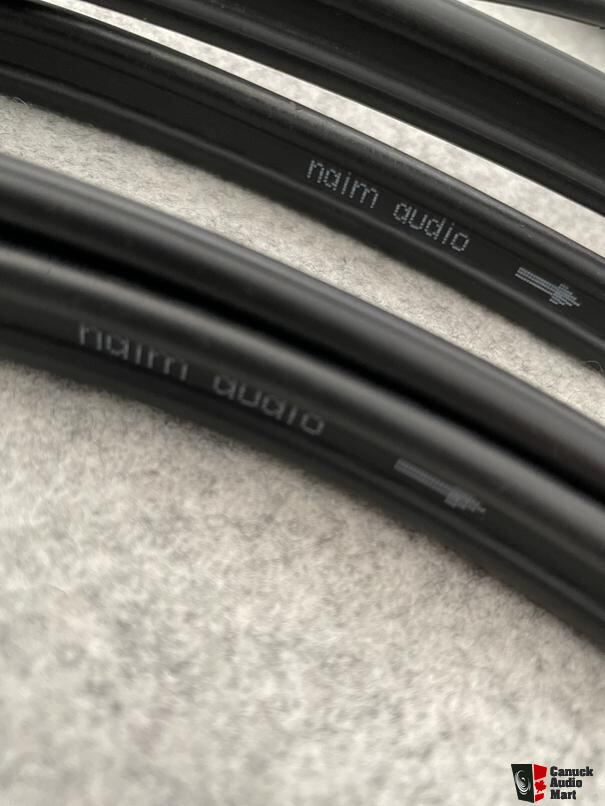 Naim Audio NAC A5 Speaker Cables - 10 Feet - Factory NAIM Jack to ...