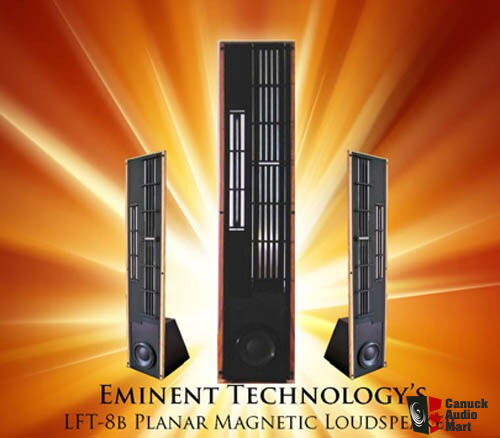 Eminent Technology LFT-8b Planar Magnetic Hybrid Loudspeaker *New Photo ...