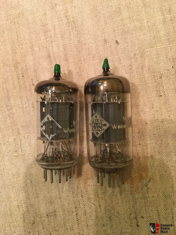 Telefunken 12AU7 Matched Pair, Excellent Sounding Photo #4060270 ...