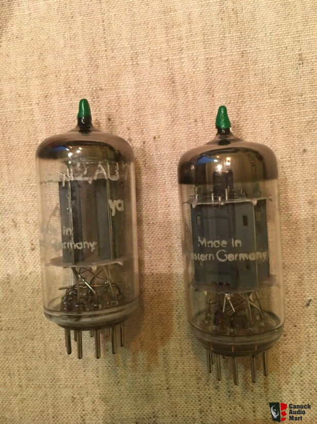 Telefunken 12AU7 Matched Pair, Excellent Sounding Photo #4060270 ...