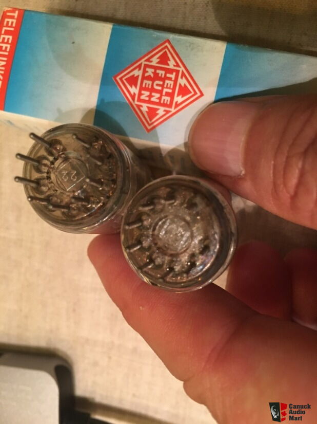 Telefunken 12AU7 Matched Pair, Excellent Sounding Photo #4060270 ...