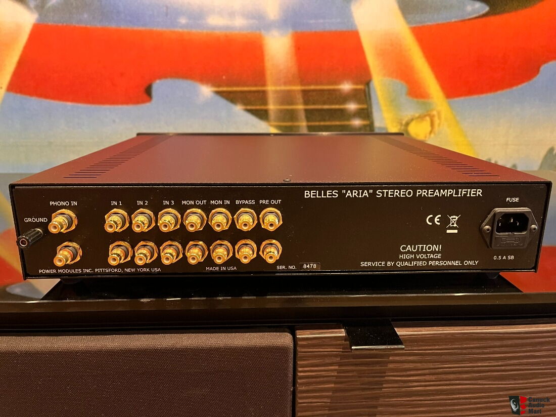 Belles ARIA Preamp (Black) Photo #4060366 - UK Audio Mart