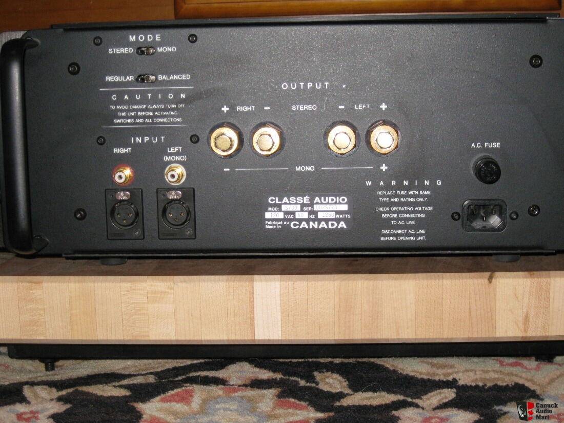 Classe Audio S700 for local sale Photo #4060602 - Canuck Audio Mart