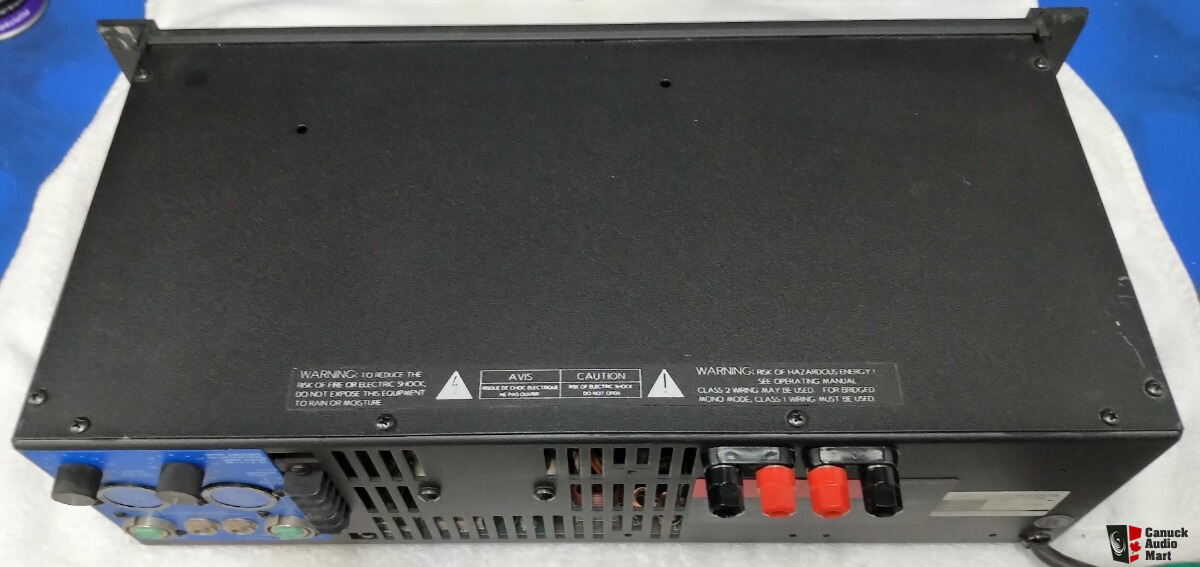 QSC model 1400 Power Amp ,100% functional, very clean Photo #4061304 ...