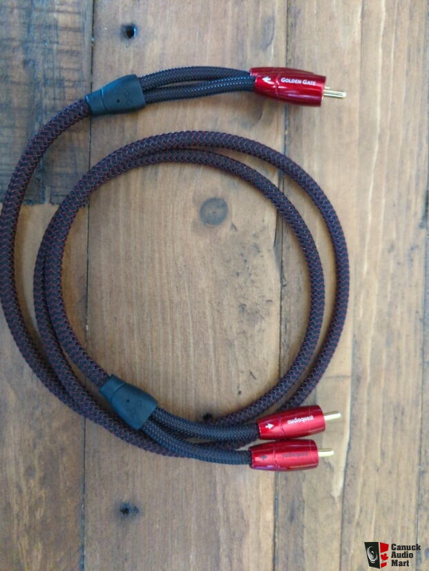 Audioquest interconnects.... Golden Gate and Evergreen For Sale - US ...