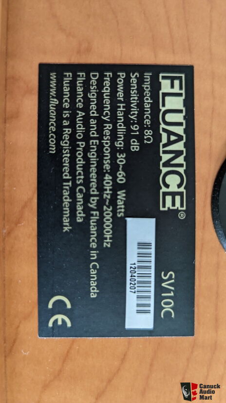 PRICE DROP! 3x Fluance LCR SV10c Home Theater Speakers Photo #4063126 ...