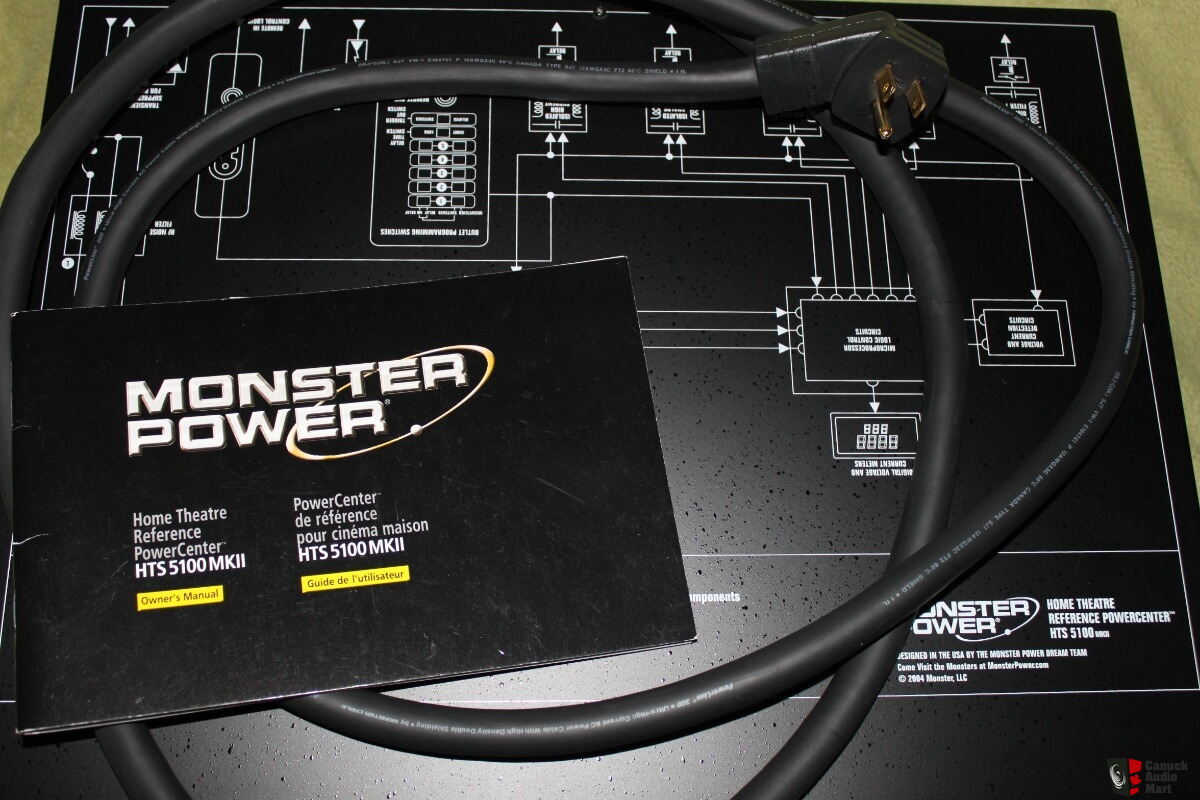 Monster Power HTS 5100 MKII power conditioner and surge protector Photo ...