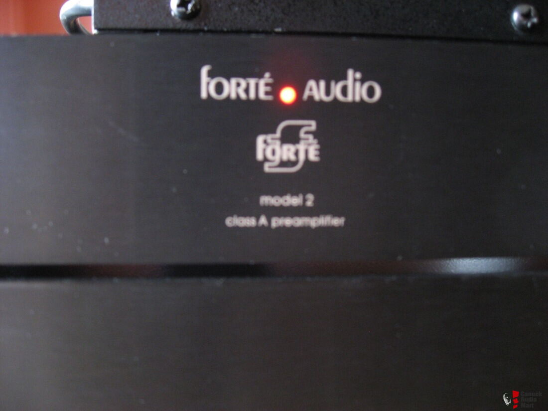 Forte Audio preamp Model 2 and amp Model 3 Photo #4063779 - Canuck ...