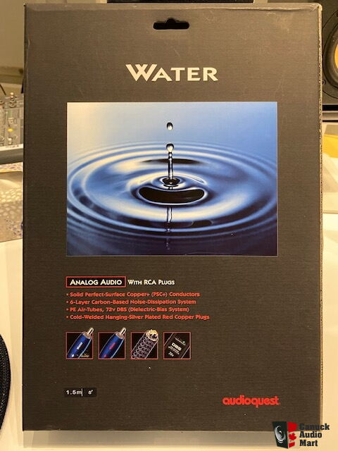 AudioQuest Water 1.5M RCA with DBS system (PAIR) For Sale - Canuck ...