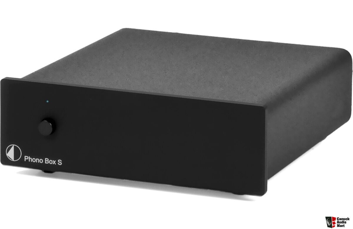 Pro-Ject Phono Box S (Black): NEW; Full Wrnty; Free Ship; Contact 4 ...