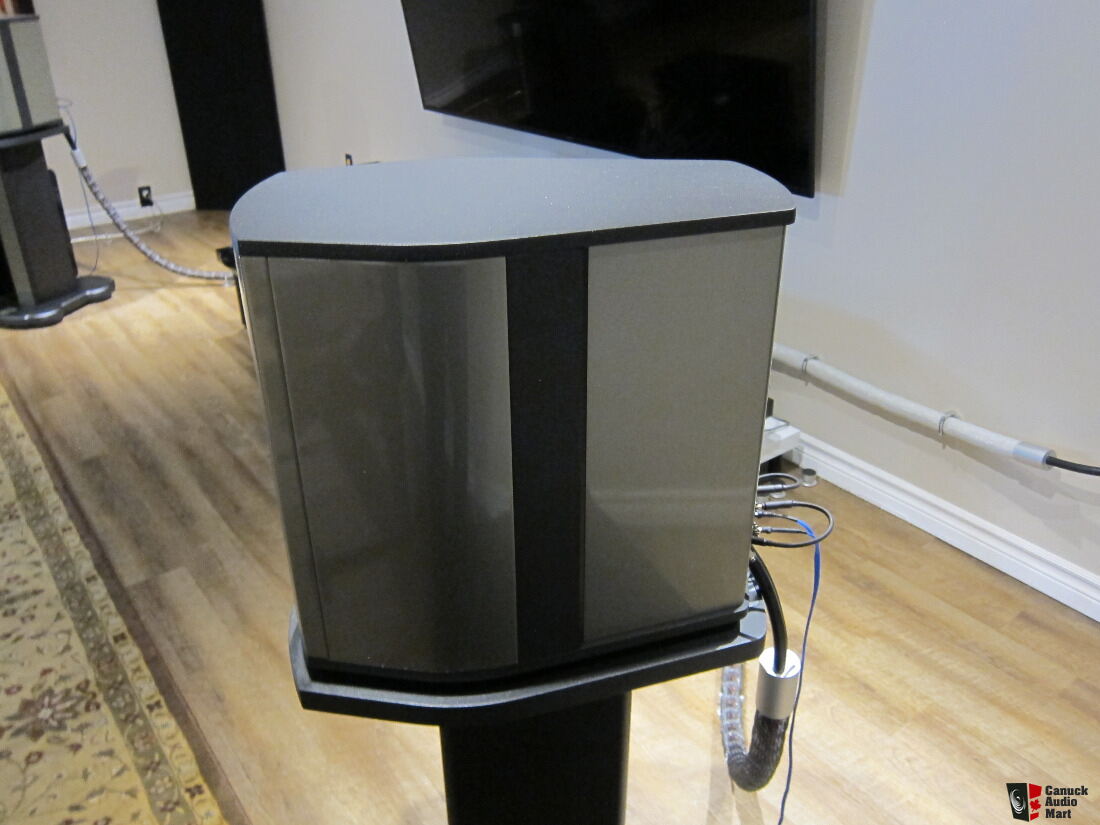 AudioSolutions Virtuoso B speakers with matching stands (retail $20500 ...