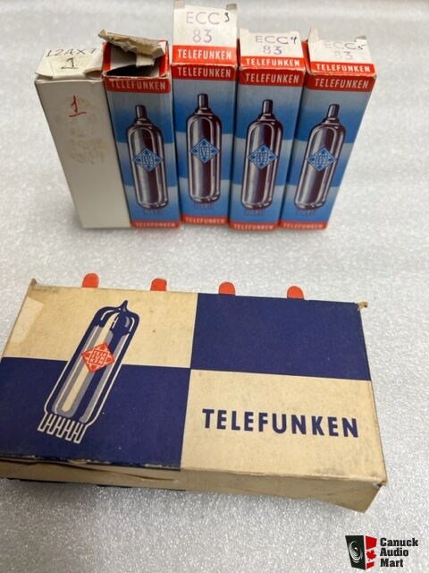 Telefunken ECC83/12AX7 Made in Germany Photo #4066851 - Canuck Audio Mart