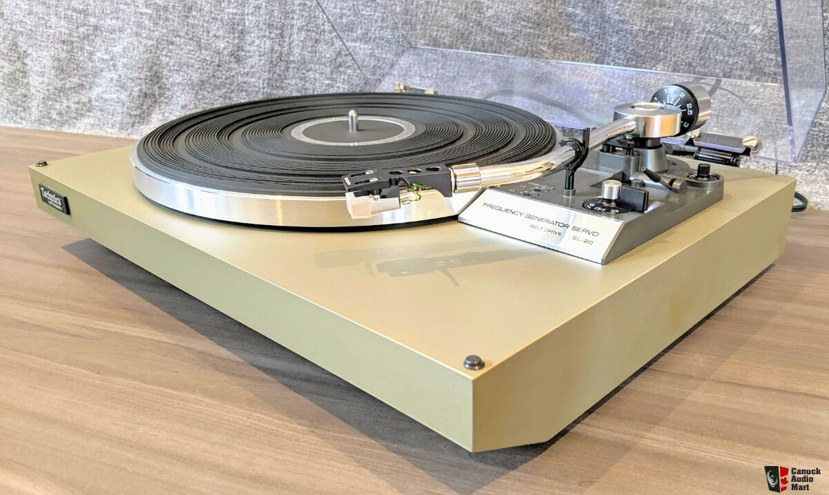 Technics SL20 / Belt Drive Turn Table / Fully Serviced and Tested / New ...
