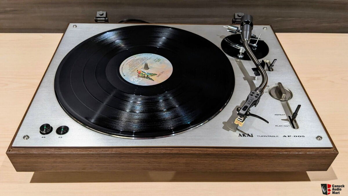 Akai AP-005 / Fully Automatic Vintage Turntable / Fully Serviced ...