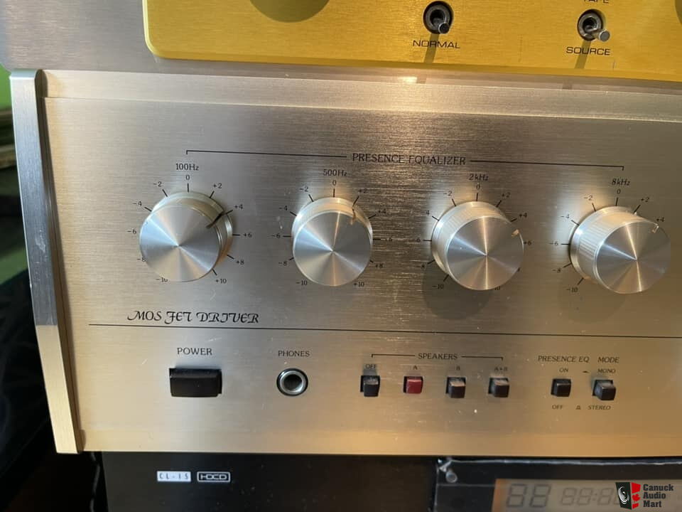Accuphase E206 Gold, 100WPC Mosfet driver Stereo Integrated Photo ...